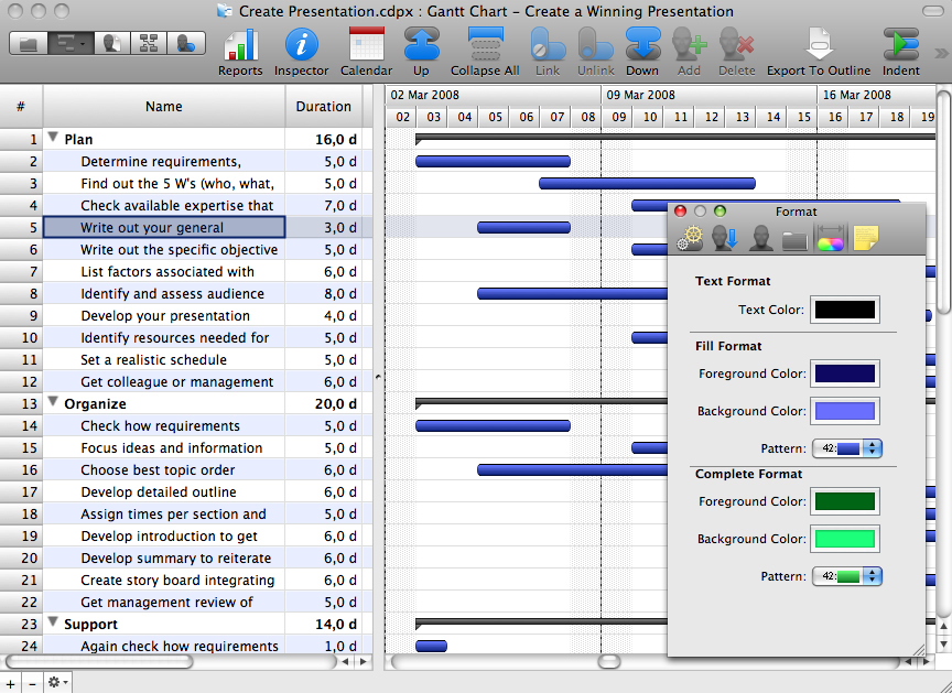 Gantt Chart Software
