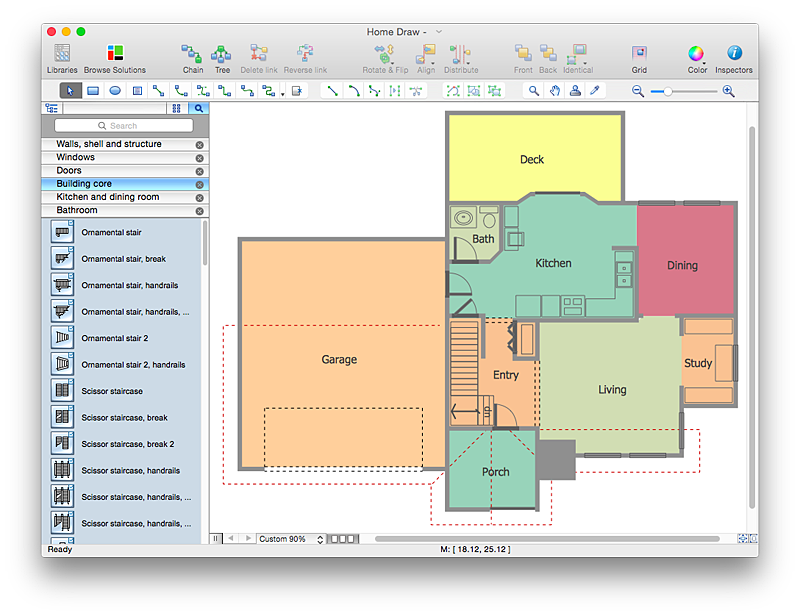 Visio Online Floor Plan Floorplans click