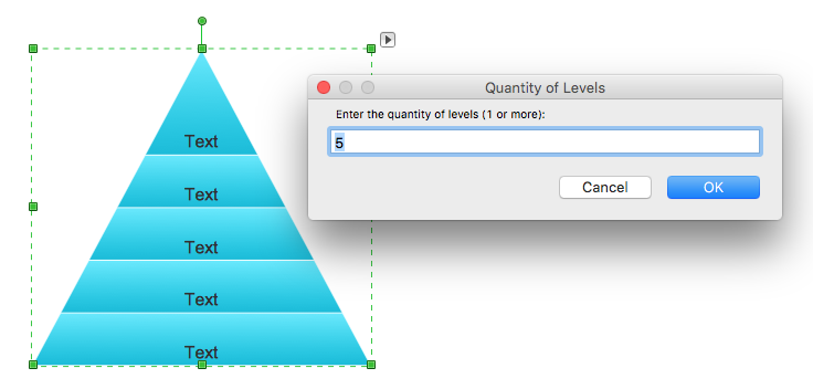 Creating Pyramid Diagram Quickly | Conceptdraw Helpdesk