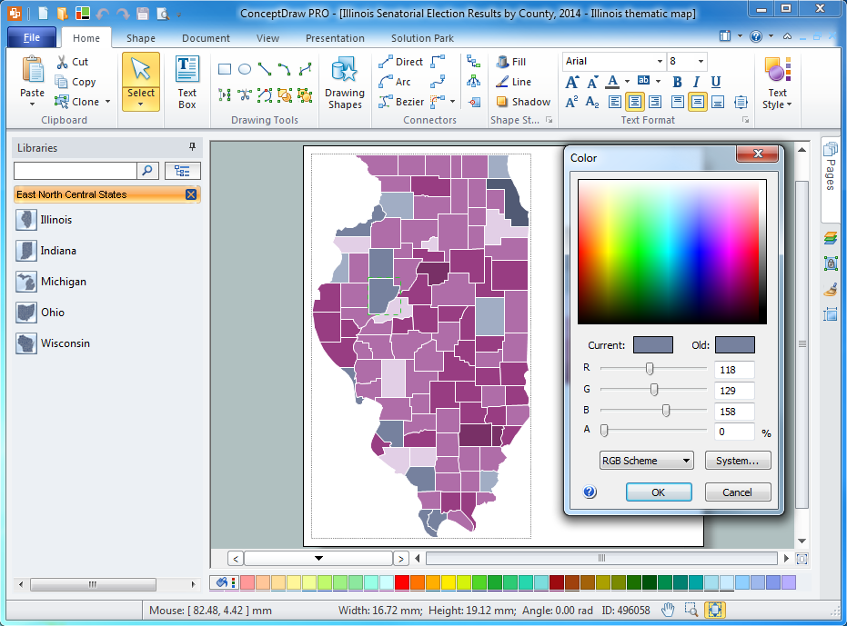 Usa Maps Solution Conceptdrawcom ConceptDraw DIAGRAM Bekijk Prijzen,