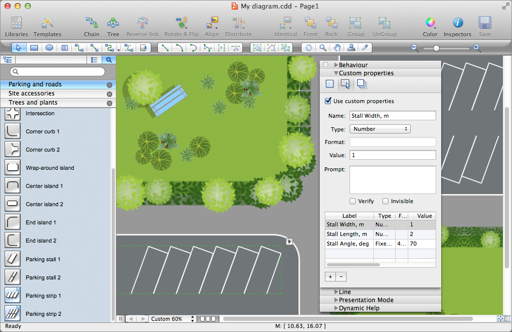 Site Plans Solution ConceptDraw
