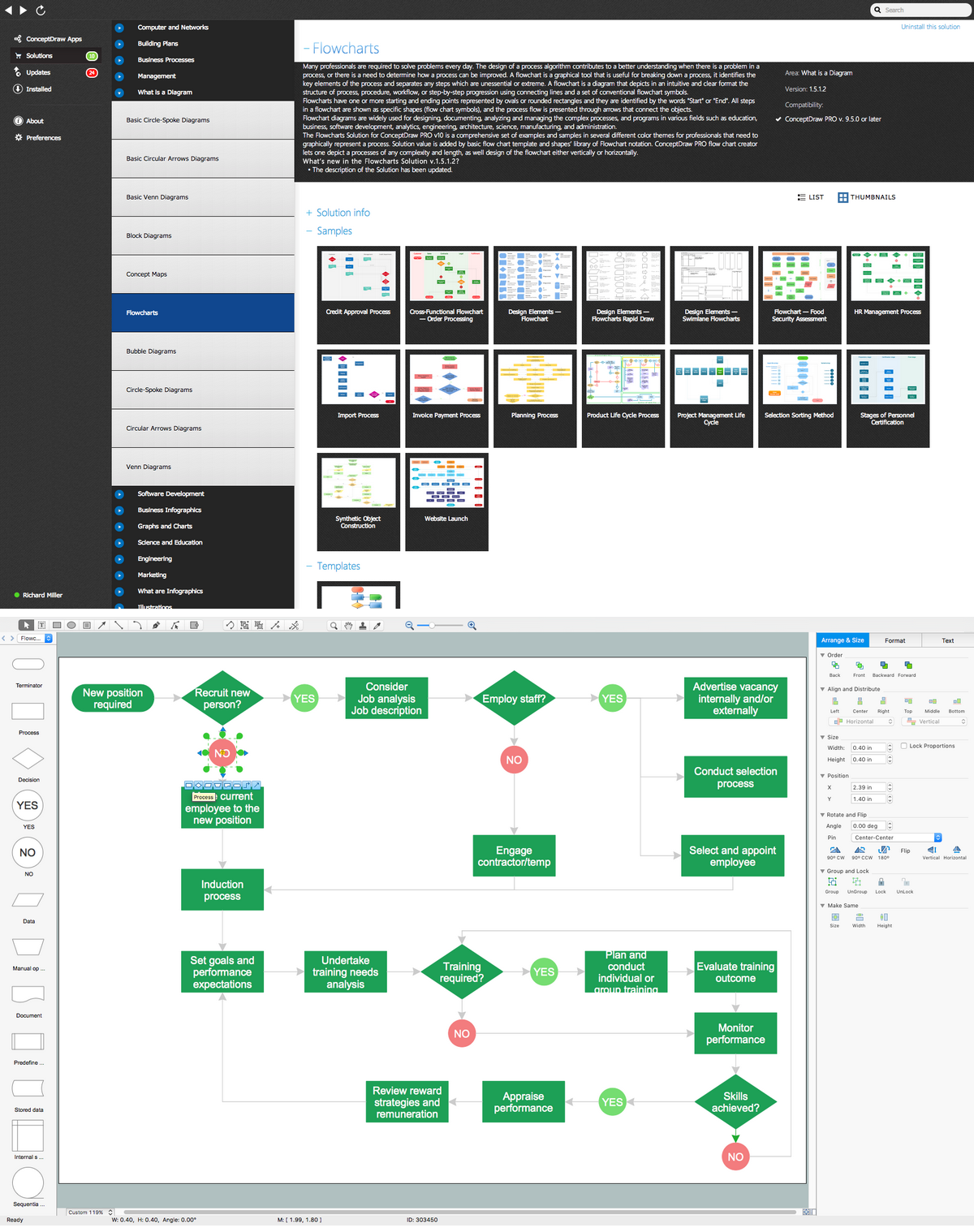 Flowchart Program Mac Process Flow App For MacOS Create Flow Chart 