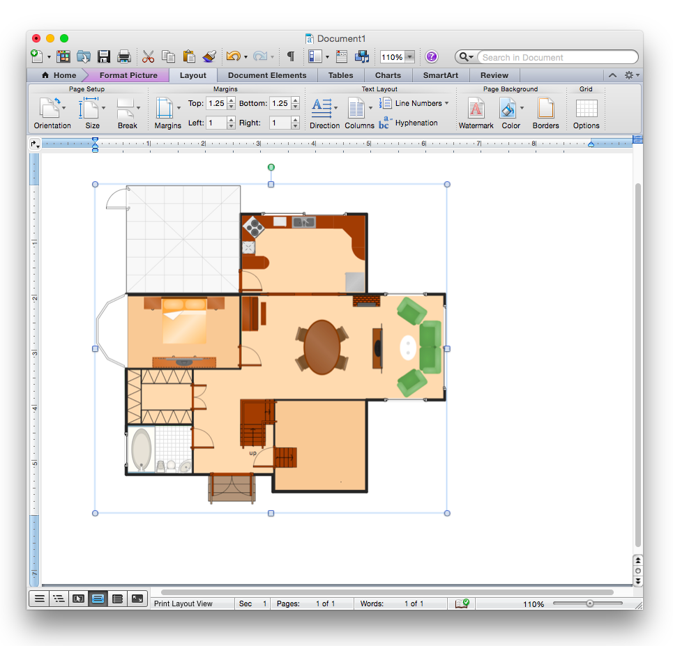 How To Draw A Floor Plan Using Microsoft Word Home Alqu