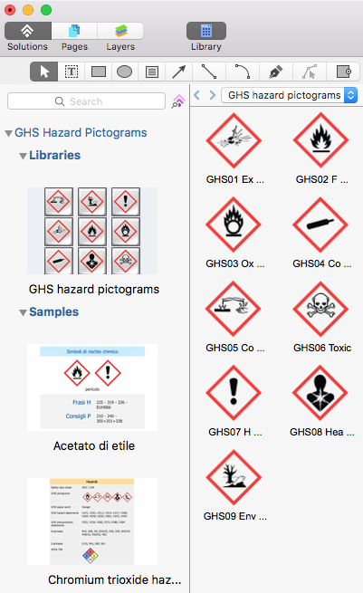 Designing Regulatory Documents with use of Standard GHS Pictograms ...