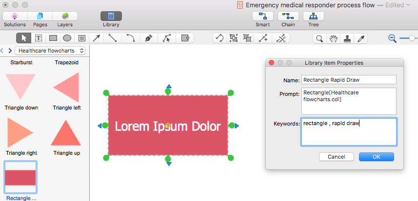 Healthcare Management Workflow Diagrams Solution