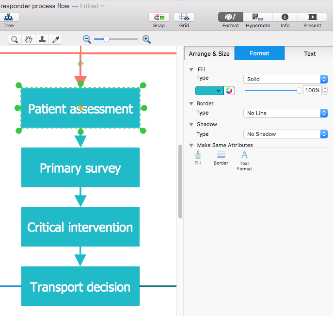 Creating Healthcare Management Workflow Diagram