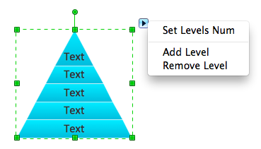 Creating pyramid diagram quickly | ConceptDraw HelpDesk