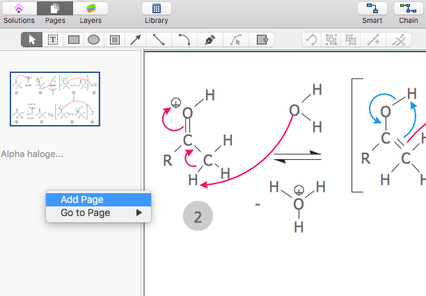 Chemistry Solution Conceptdrawcom