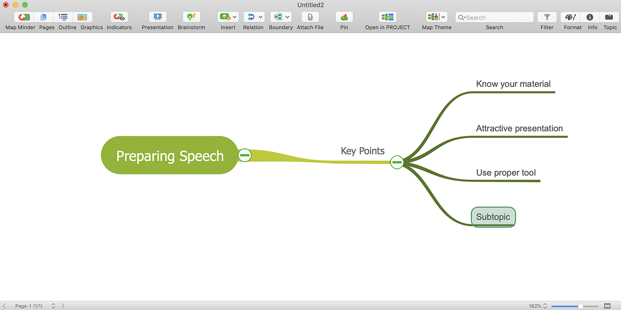 Creating A Mind Map On Mac ConceptDraw HelpDesk
