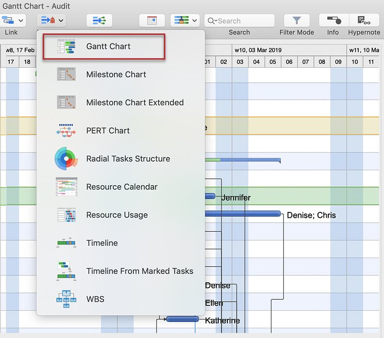 Drawing A Project Gantt Chart ConceptDraw HelpDesk