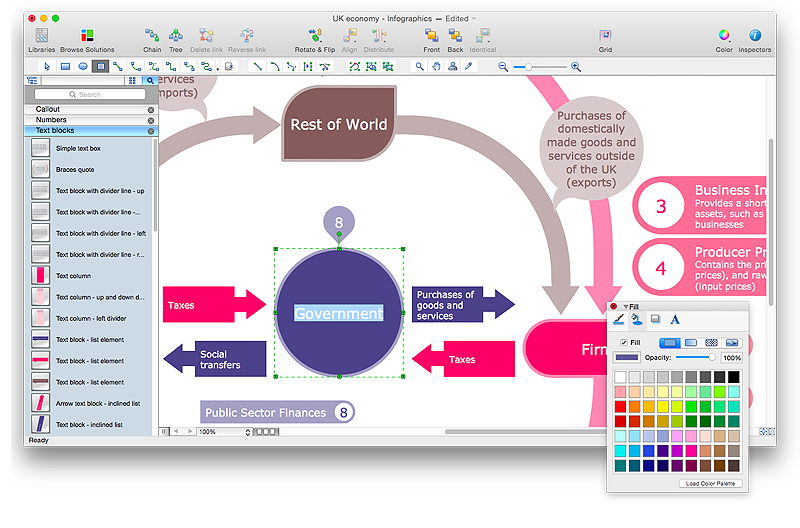 Creating Typography Infographics | ConceptDraw HelpDesk