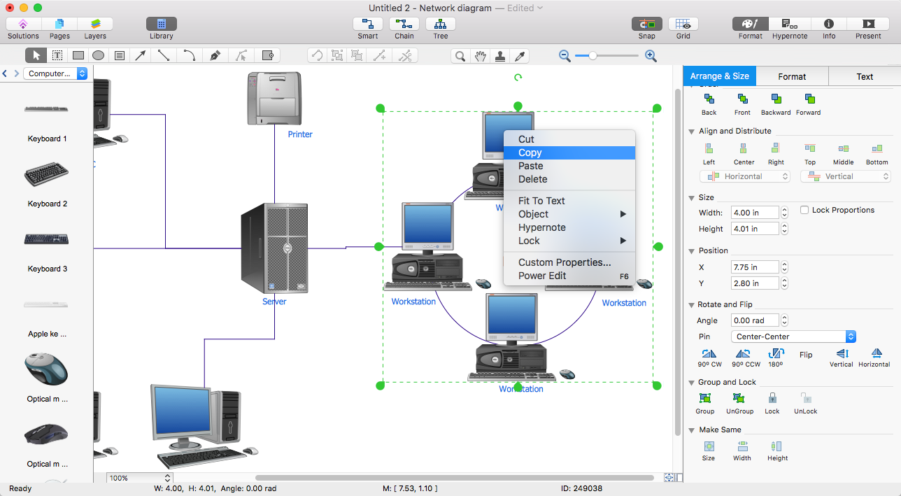 Add A Computer Network Diagram To MS Word ConceptDraw HelpDesk