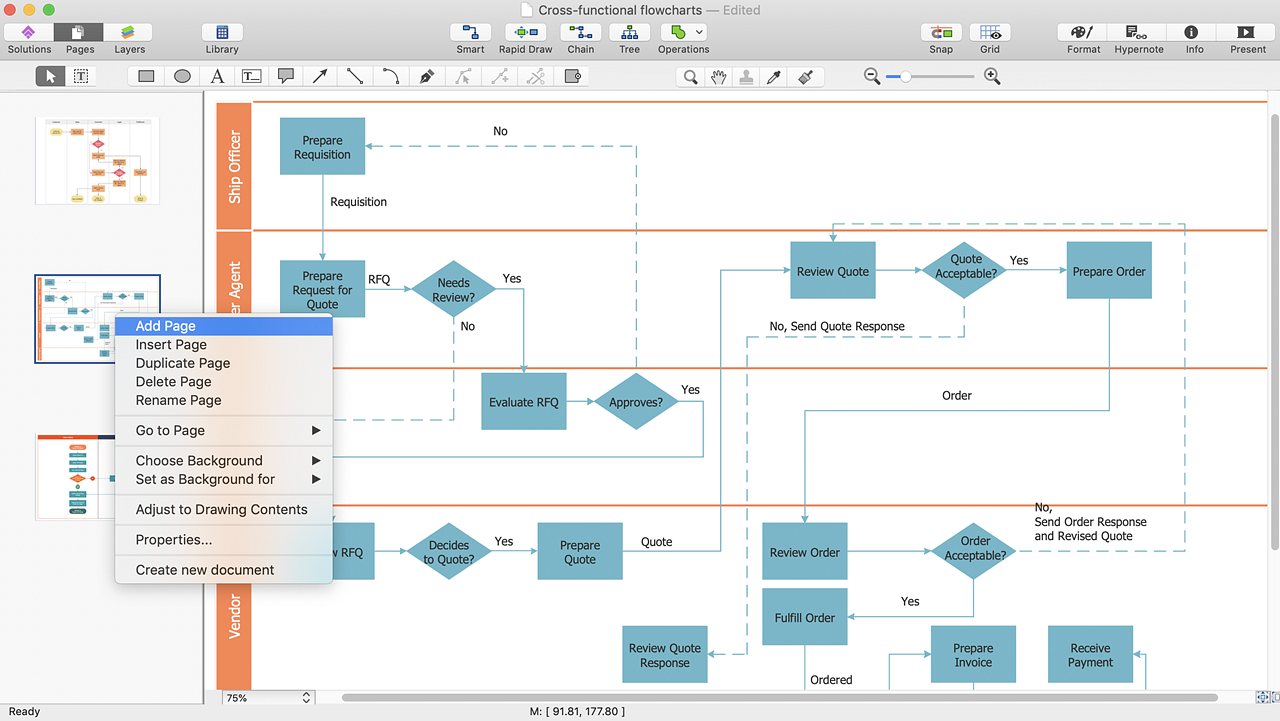 How To Create A Cross Functional Flowchart In Excel SMM Medyan