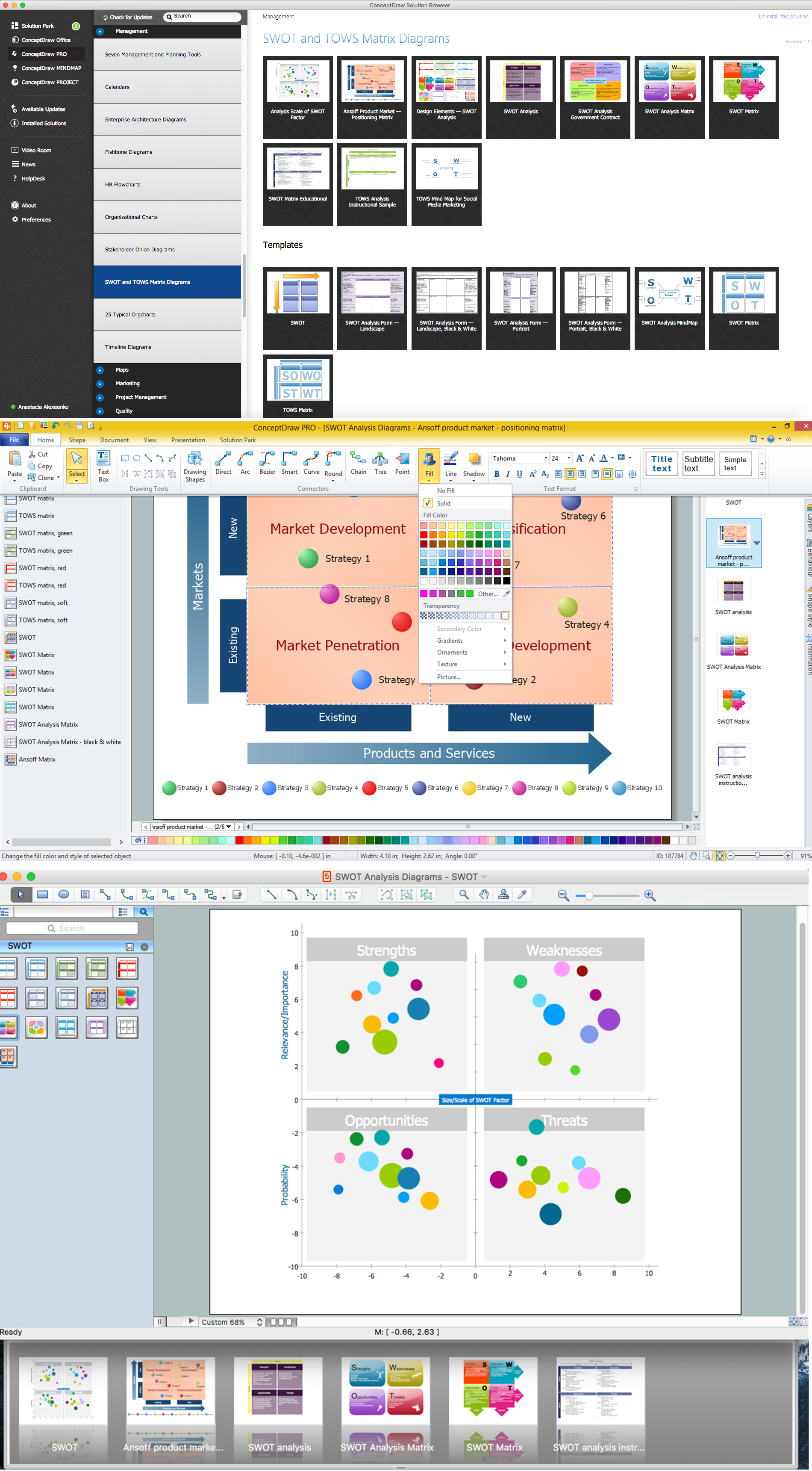 Creating Swot Analysis Template Conceptdraw Helpdesk - vrogue.co Creating Swot Analysis Template Conceptdraw Helpdesk - vrogue.co