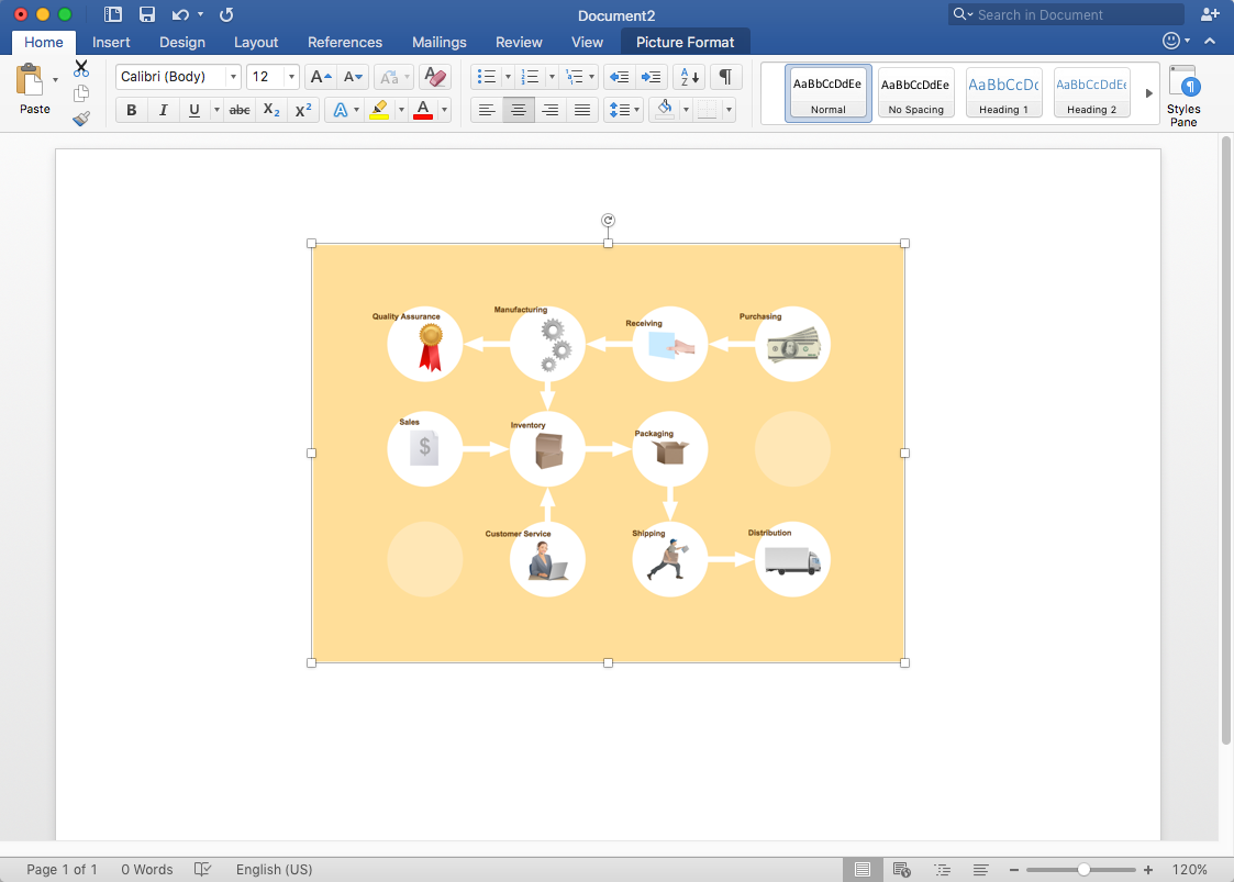 Diagram Template Word Master Template