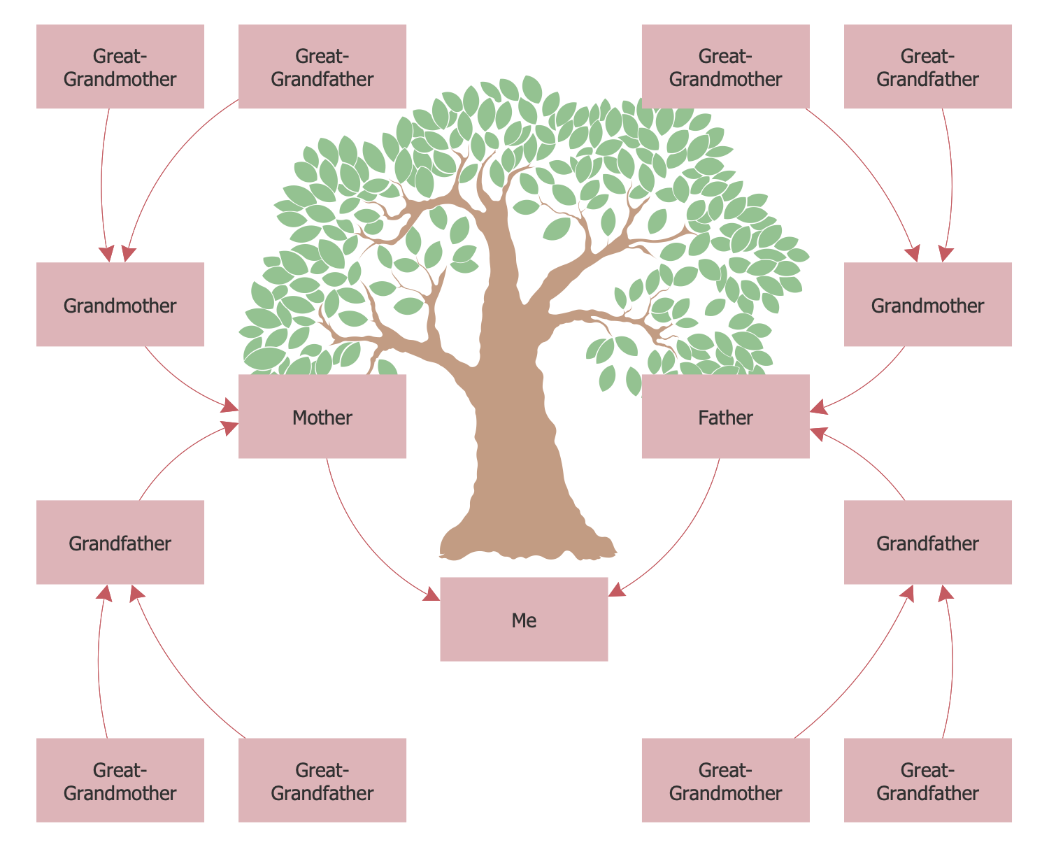 Circle Family Tree Diagram Template Circle Family Tree Diagram Template