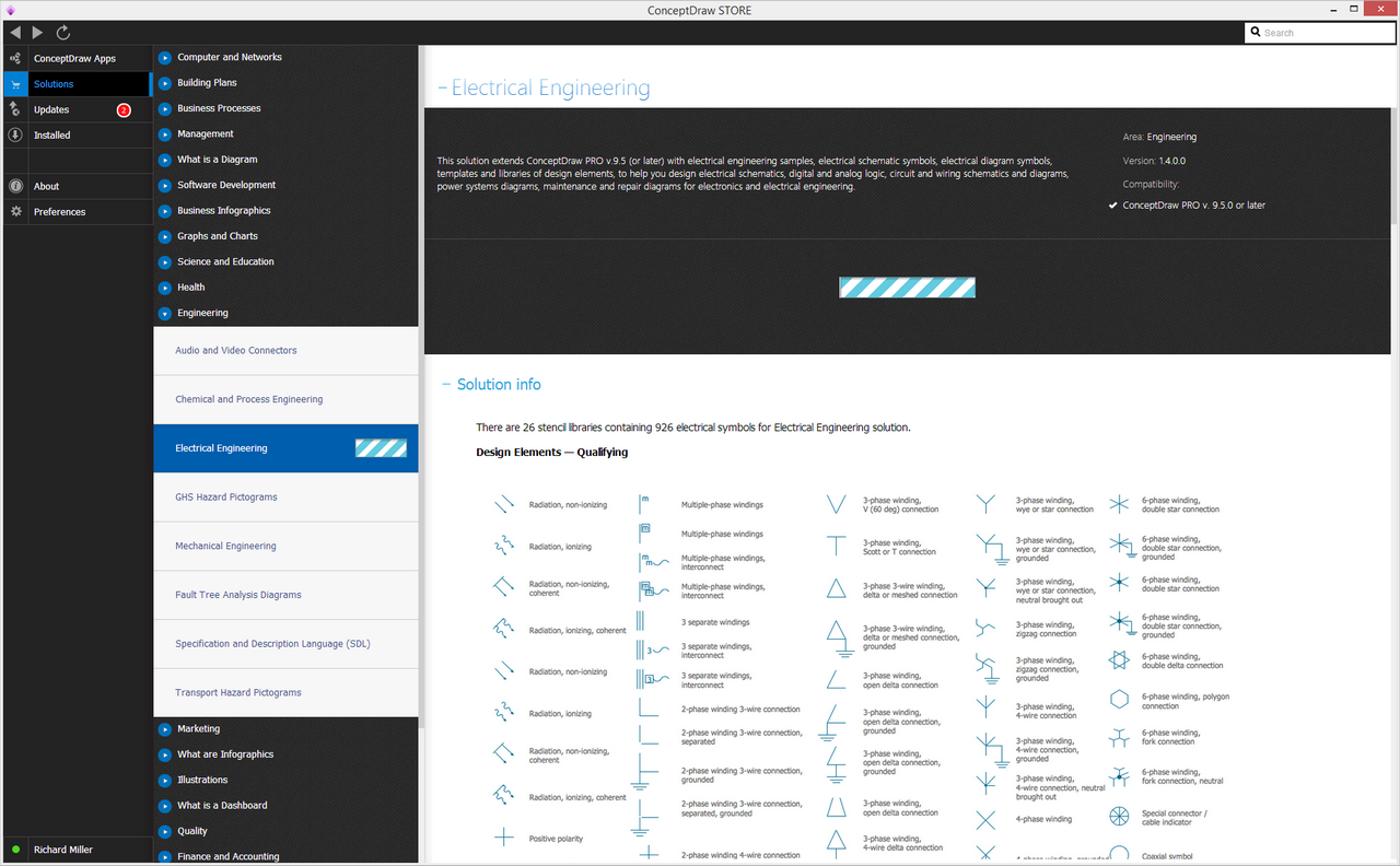 Electrical Engineering Solution | ConceptDraw.com