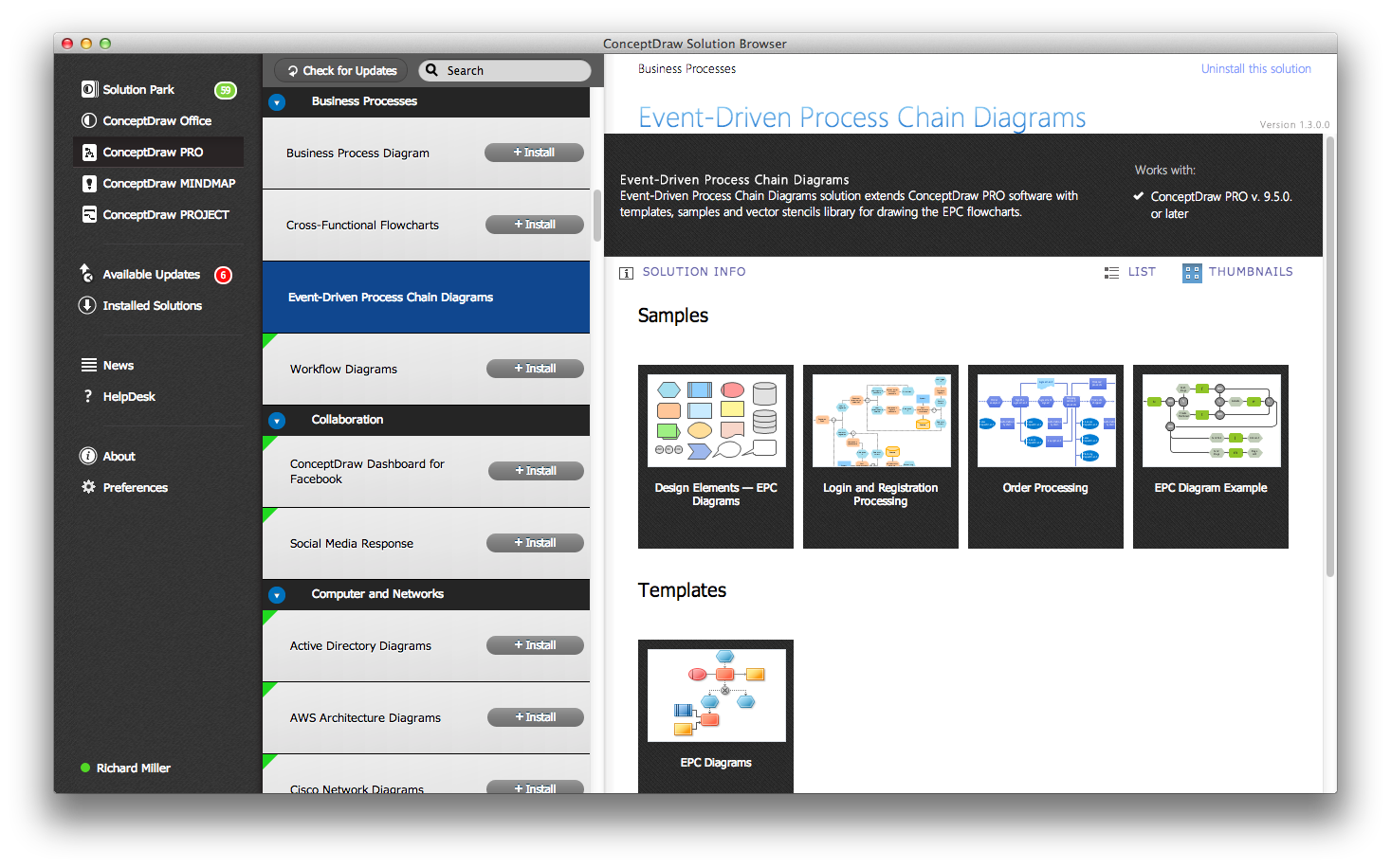 Event-driven Process Chain Diagrams EPC Solution - Start Using