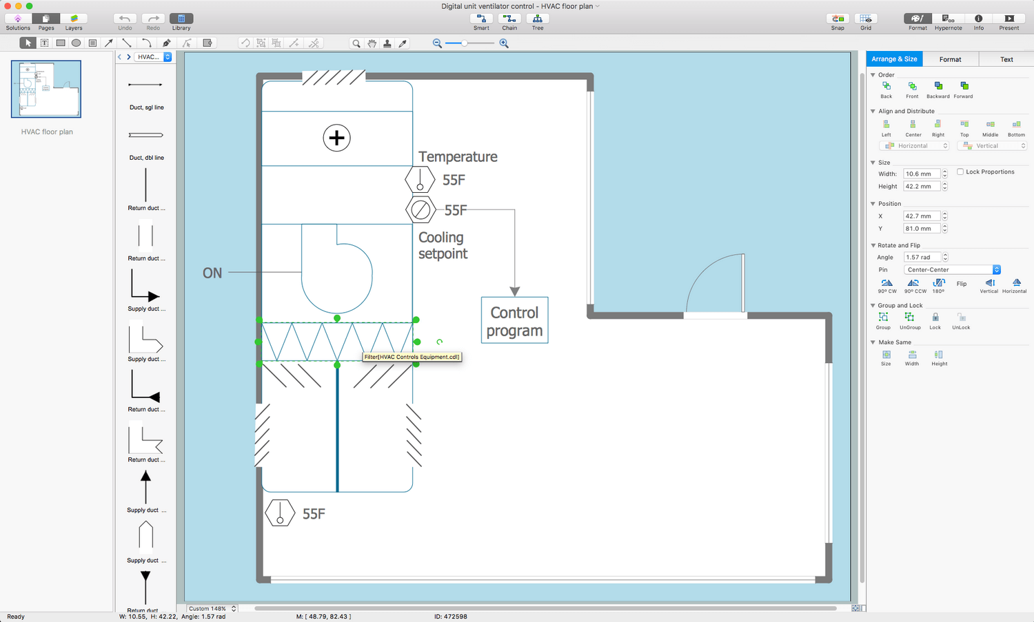Free Hvac Software Floor Plans Creating A HVAC Floor Plan
