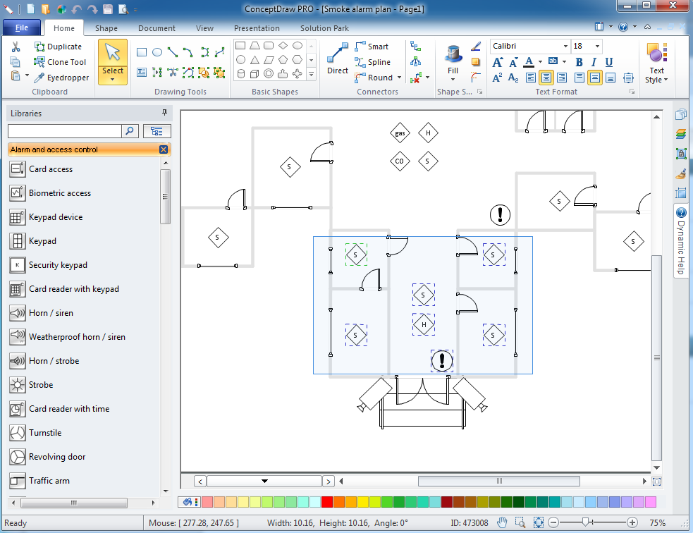 Security and Access Plans Solution | ConceptDraw.com