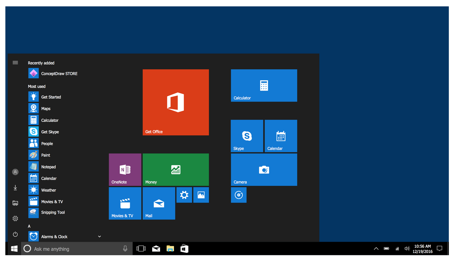 Graphical User Interface Windows